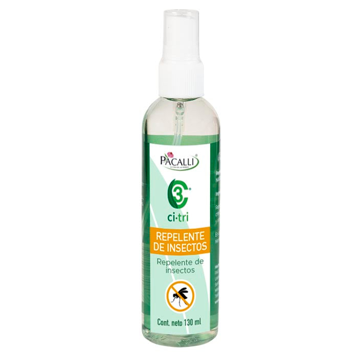 Ci-Tri Repelente de Insectos PACALLI · Con Citrodiol · 130 ml