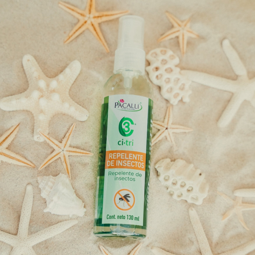 Ci-Tri Repelente de Insectos PACALLI · Con Citrodiol · 130 ml