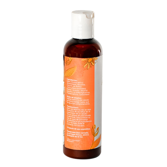 Gel de Árnica PACALLI · Extracto de Árnica, Mentol y Alcanfor · 120 g