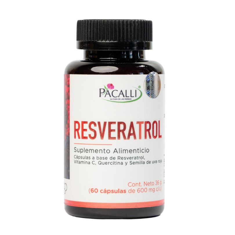 Resveratrol · 60 caps – Pacalli